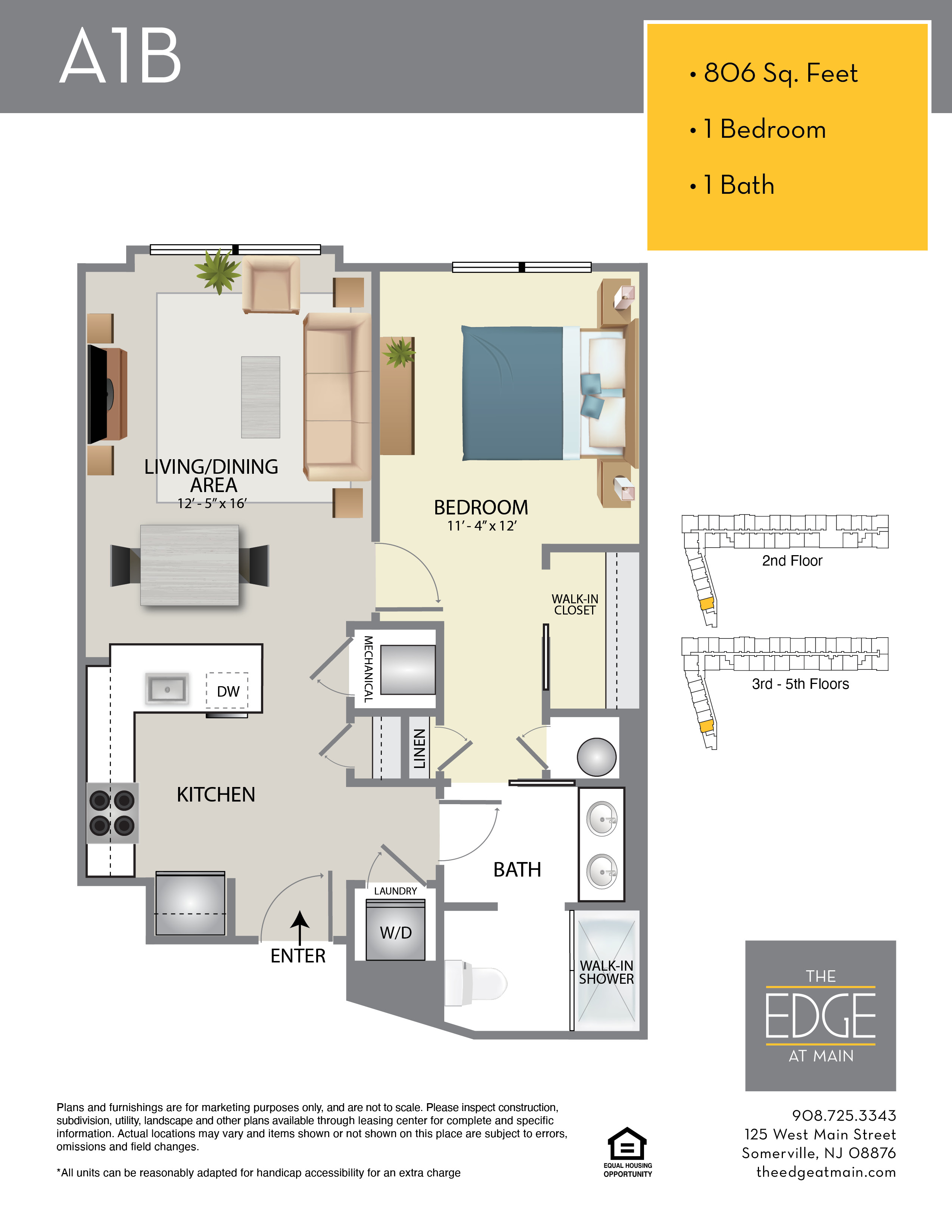 Luxury Floor Plans | The Edge at Main