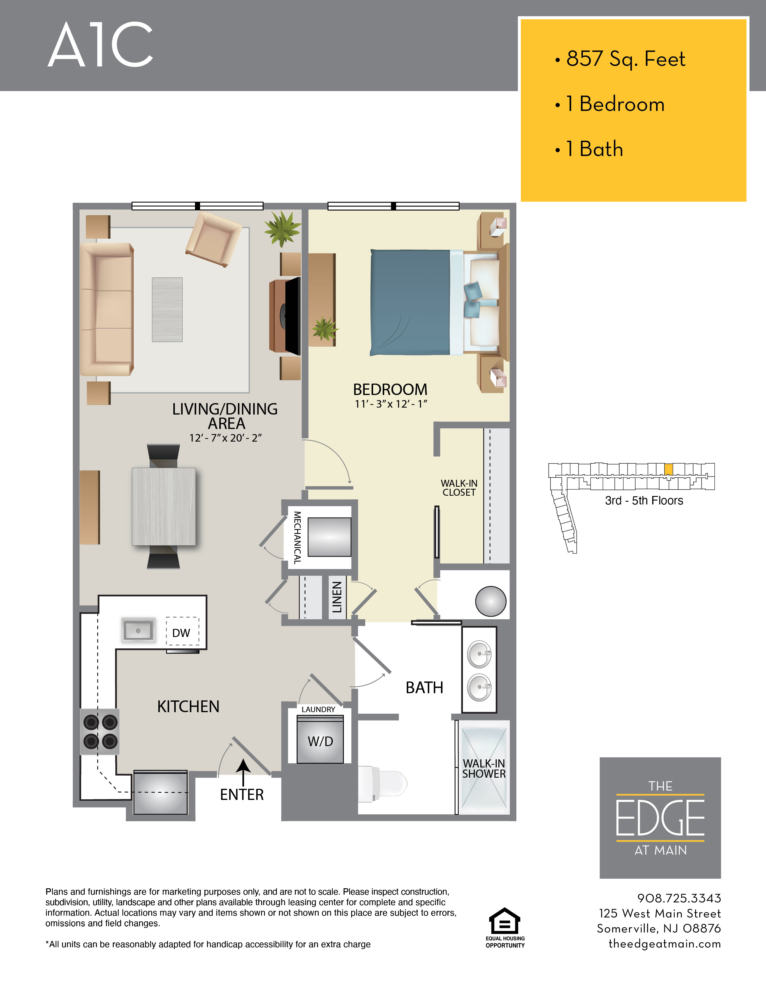 Luxury Floor Plans | The Edge at Main