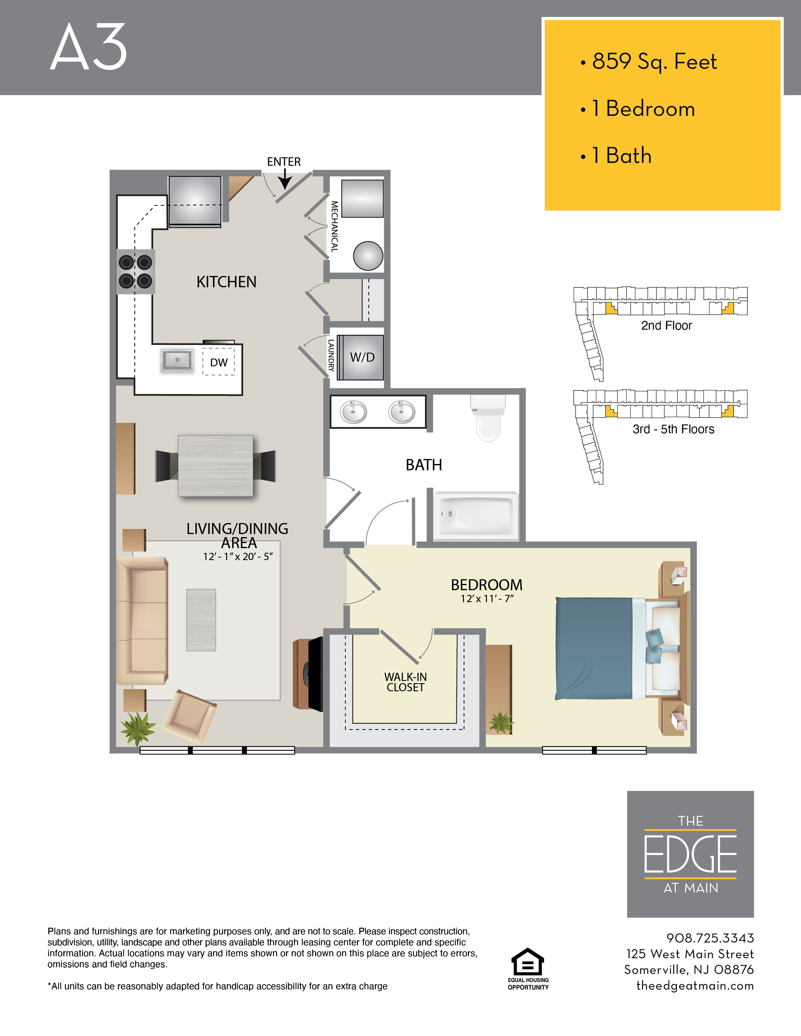Luxury Floor Plans | The Edge at Main