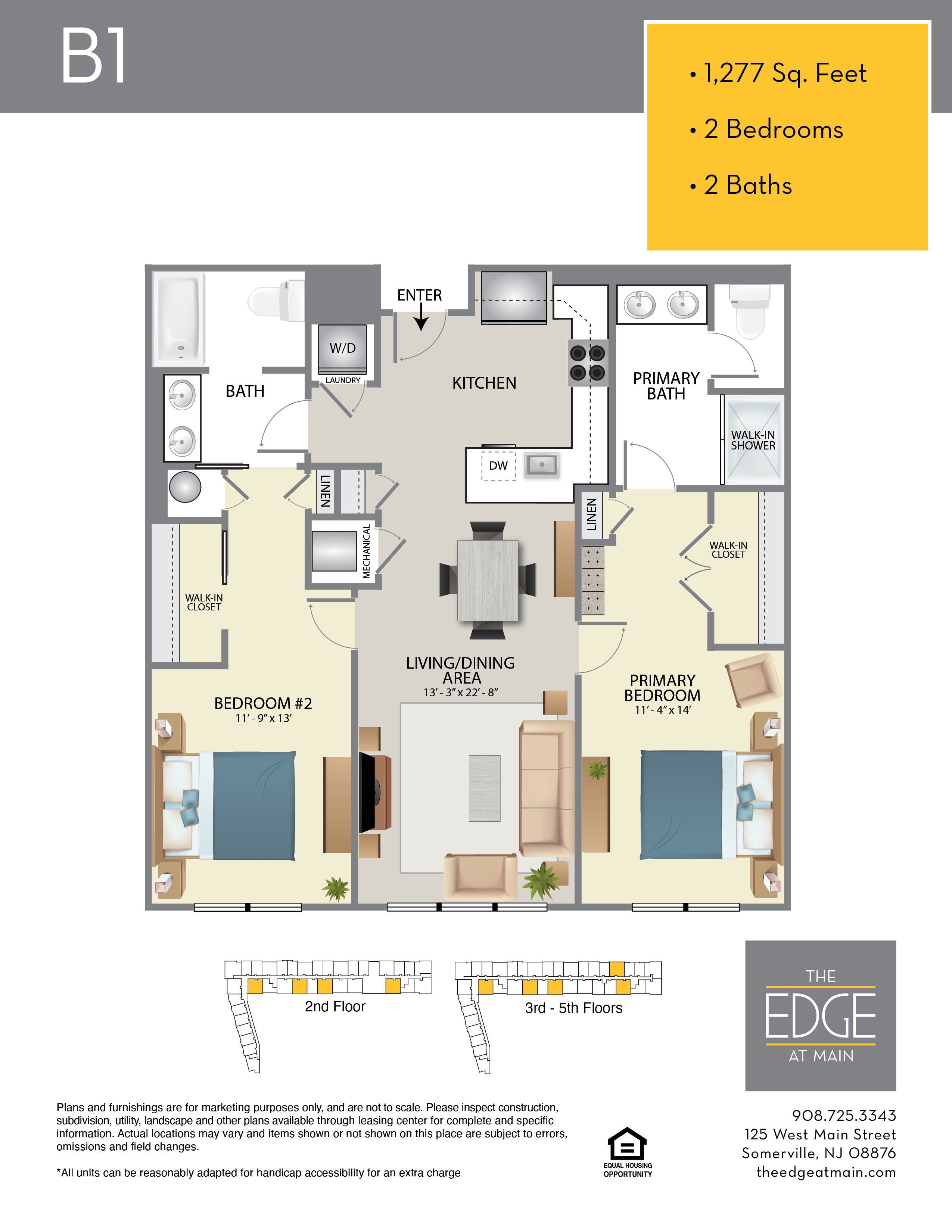 Luxury Floor Plans | The Edge at Main