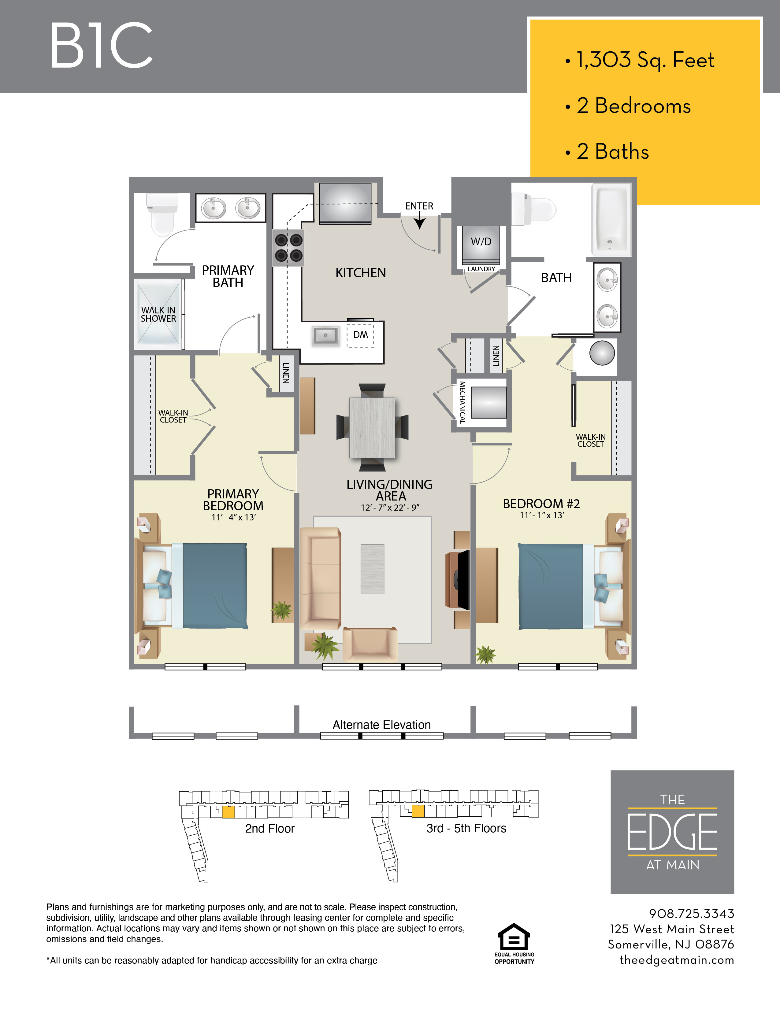 Luxury Floor Plans | The Edge at Main