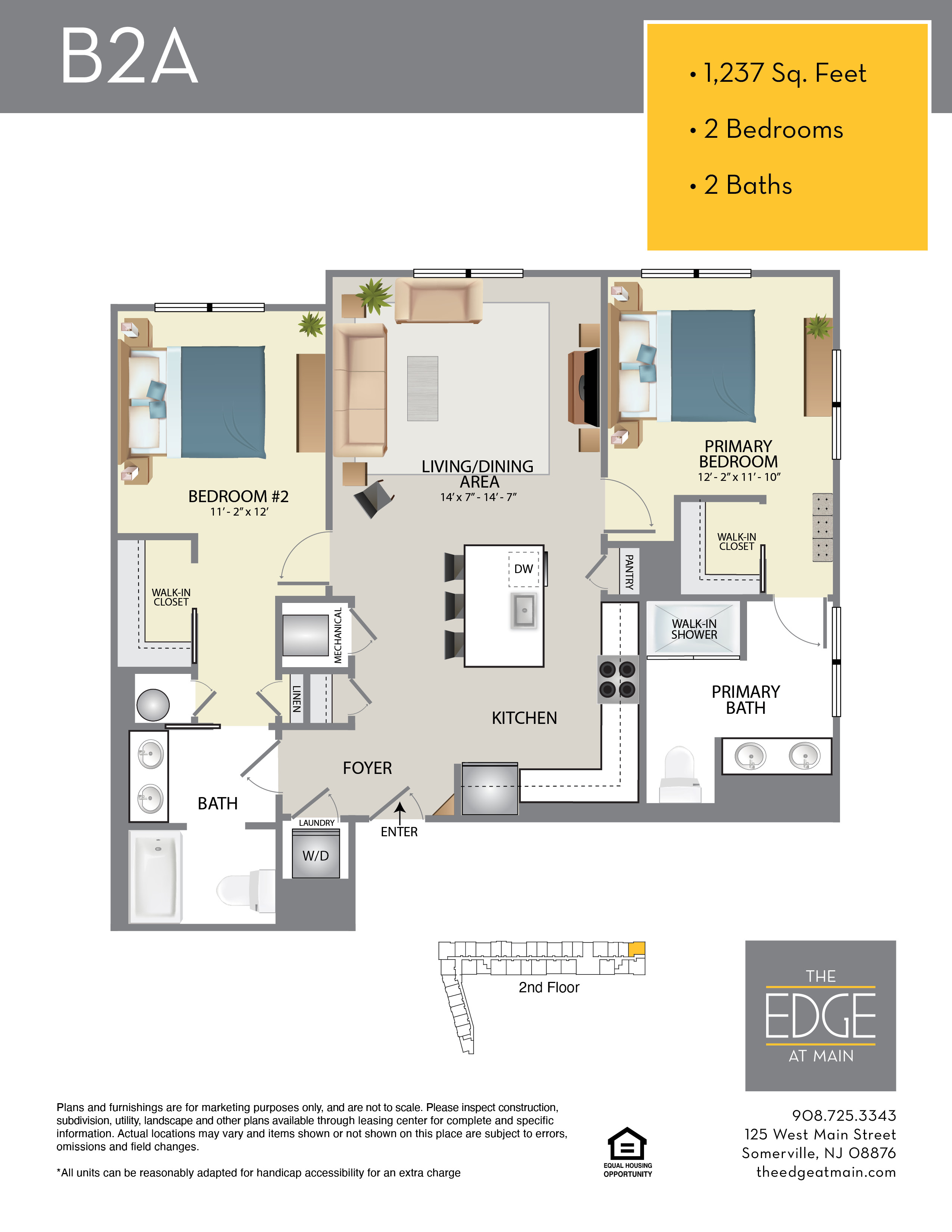 Luxury Floor Plans | The Edge at Main